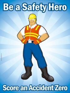Be a Safety Hero | Safety Poster Shop