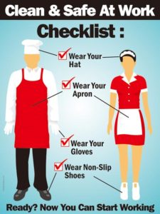 food serving | Safety Poster Shop