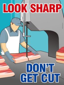 Don’t Get Cut | Safety Poster Shop