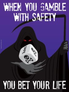 Gamble With Safety | Safety Poster Shop