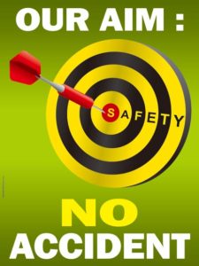 Our Aim is No Accident | Safety Poster Shop