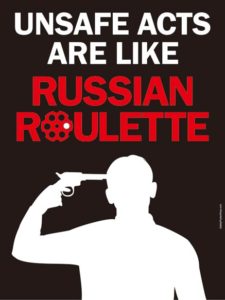 Russian Roulette | Safety Poster Shop