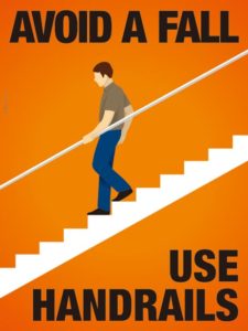 Use Handrails | Safety Poster Shop