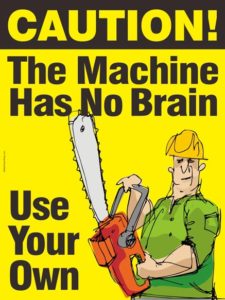 Use Your Brain | Safety Poster Shop