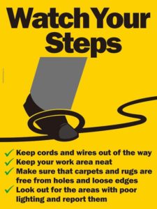 Watch Your Steps (2) | Safety Poster Shop