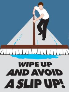 Wipe Up | Safety Poster Shop